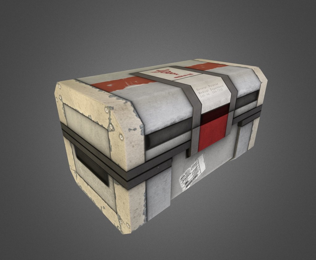 First Aid Box - 3D model by leovst [1813922] - Sketchfab