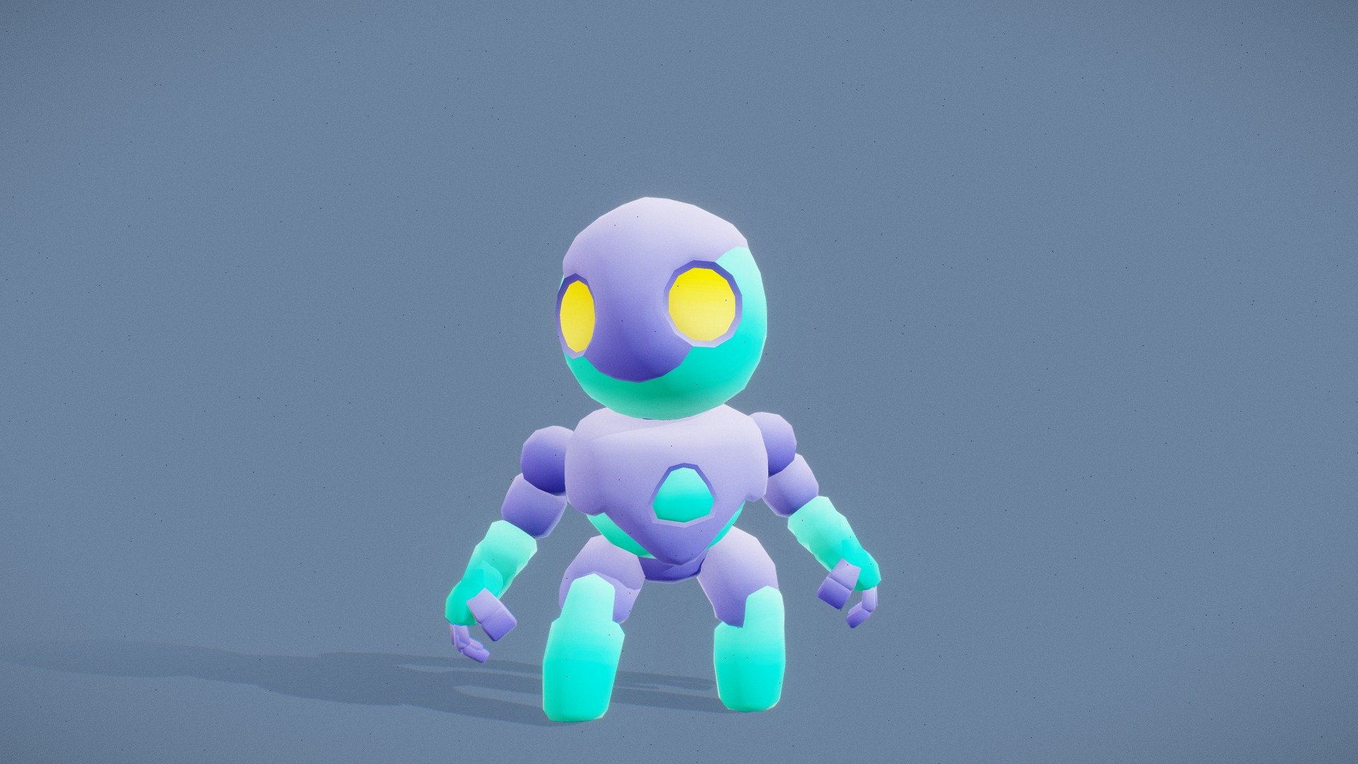 Robot Characters - Small Megarex - 3D model by notfun [181433b] - Sketchfab