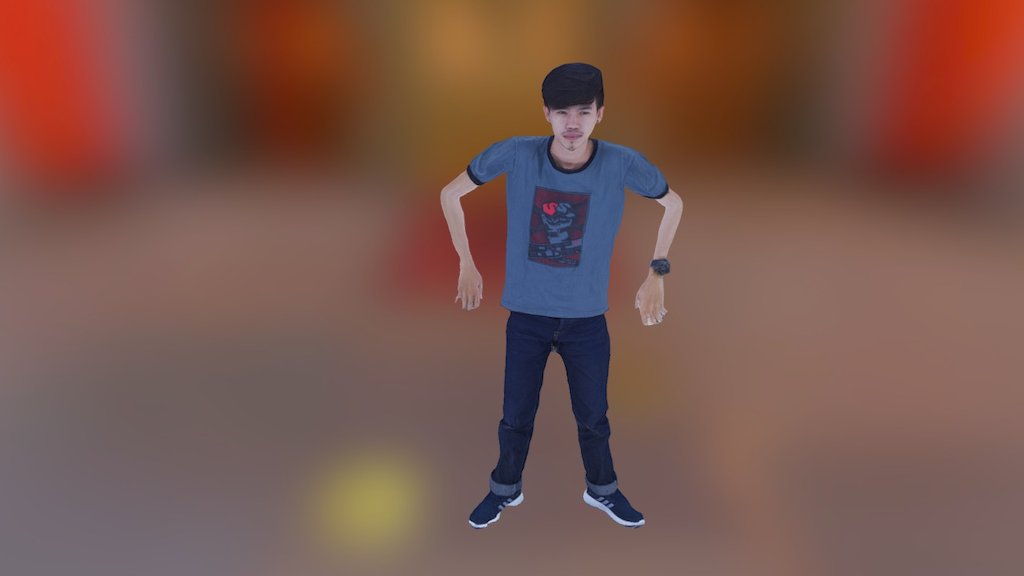 Hip Hop Dancing - 3D model by phoomchit1 [1814536] - Sketchfab