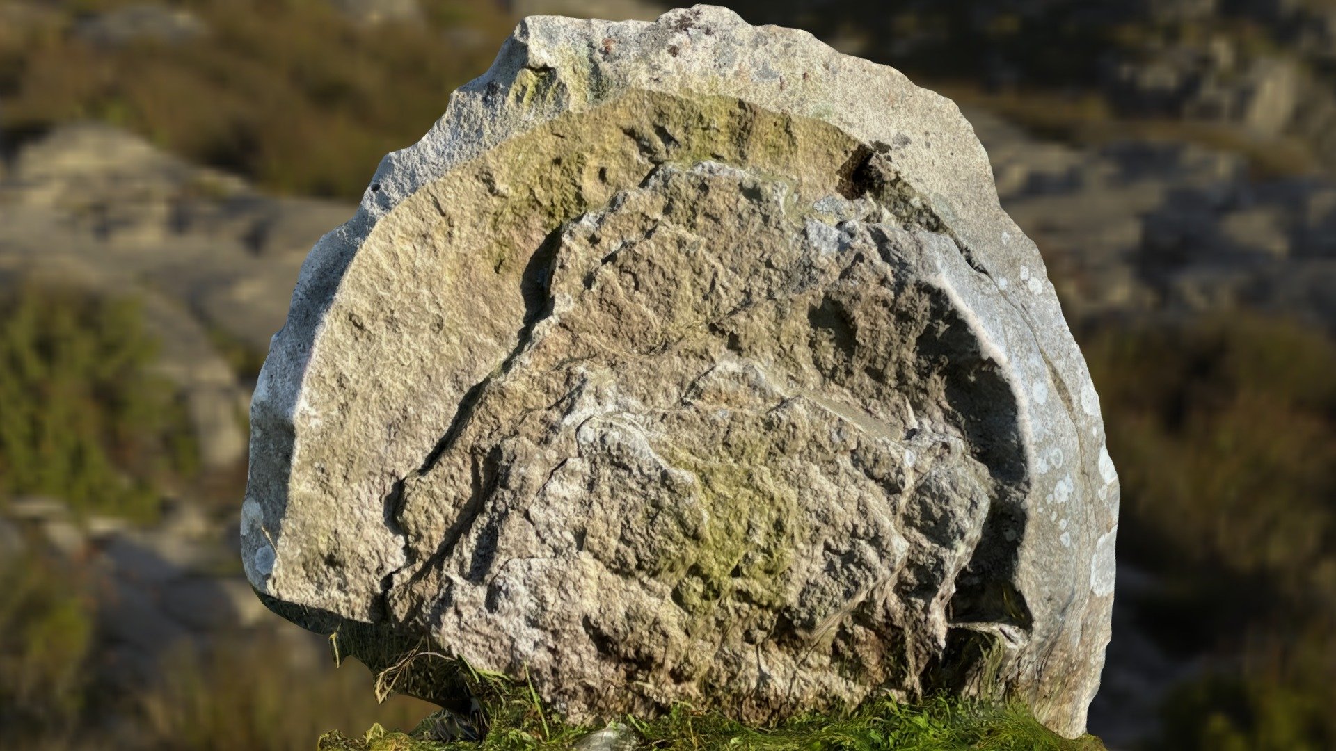 Arran Stone 2 - Download Free 3D model by megalith archive ...