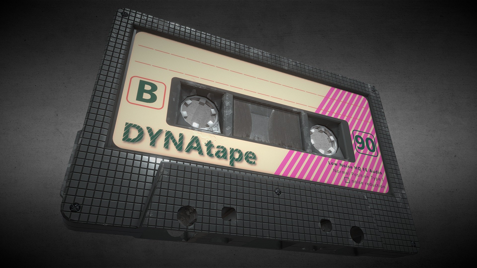 Compact Audio Cassette - Buy Royalty Free 3D model by Mad Octopus ...