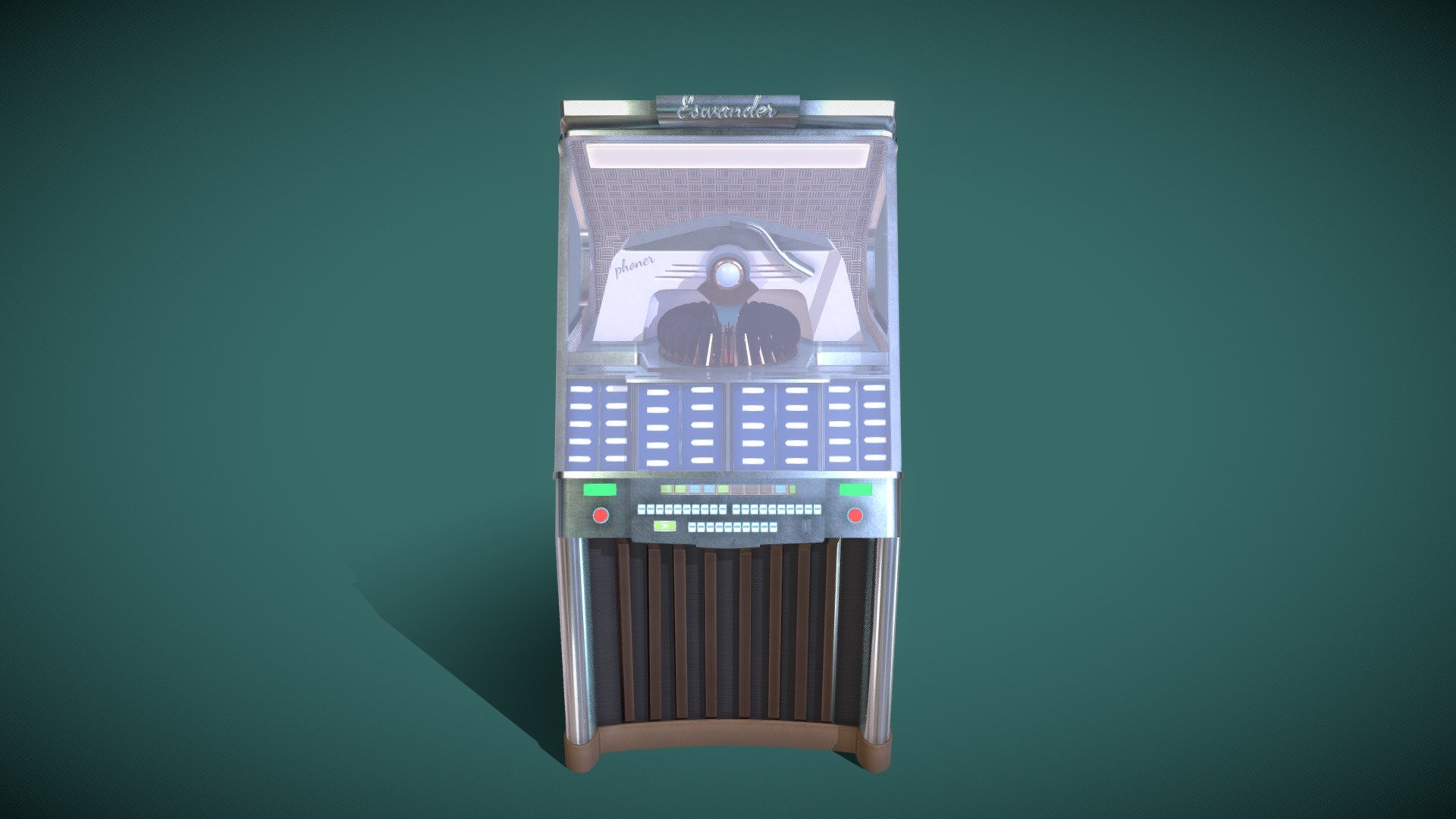 Jukebox1962 - 3D model by elfideorubio [1815c37] - Sketchfab