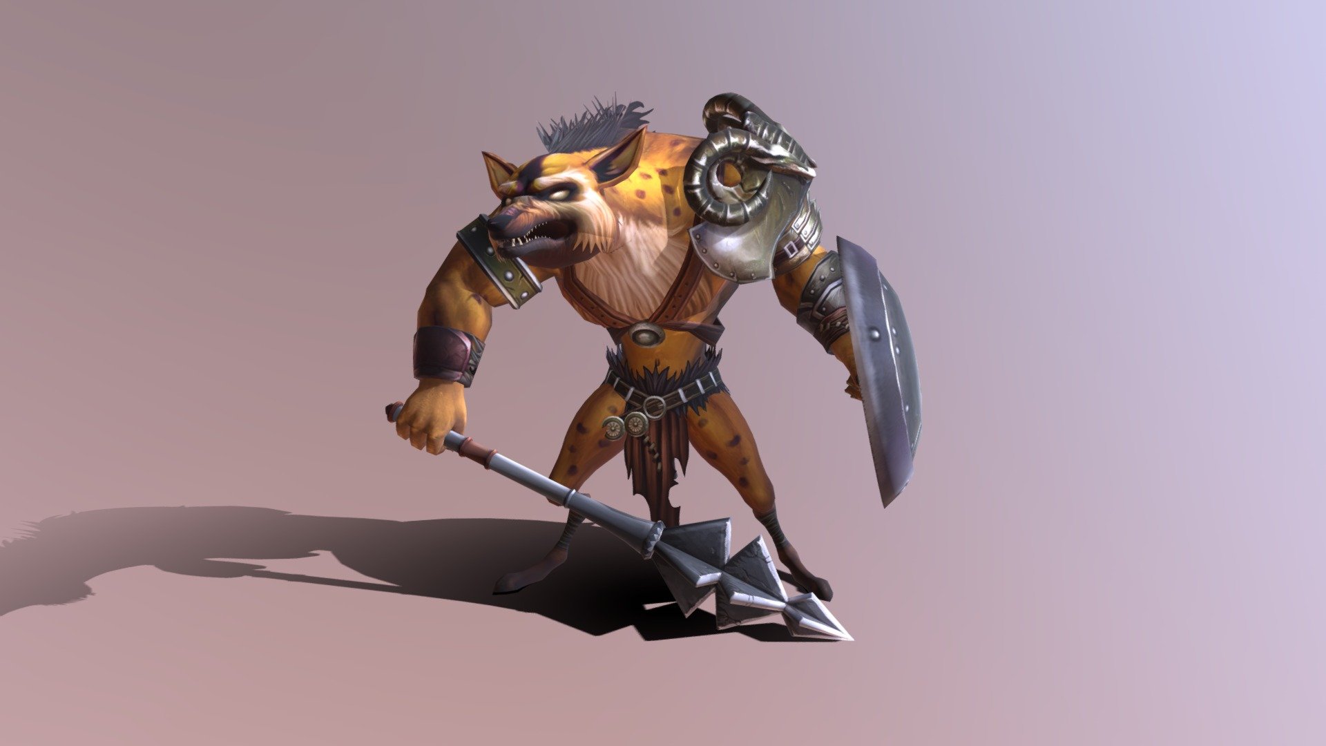 Jackal Wolf Warrior - Buy Royalty Free 3D model by Fubbi (@electricToy ...