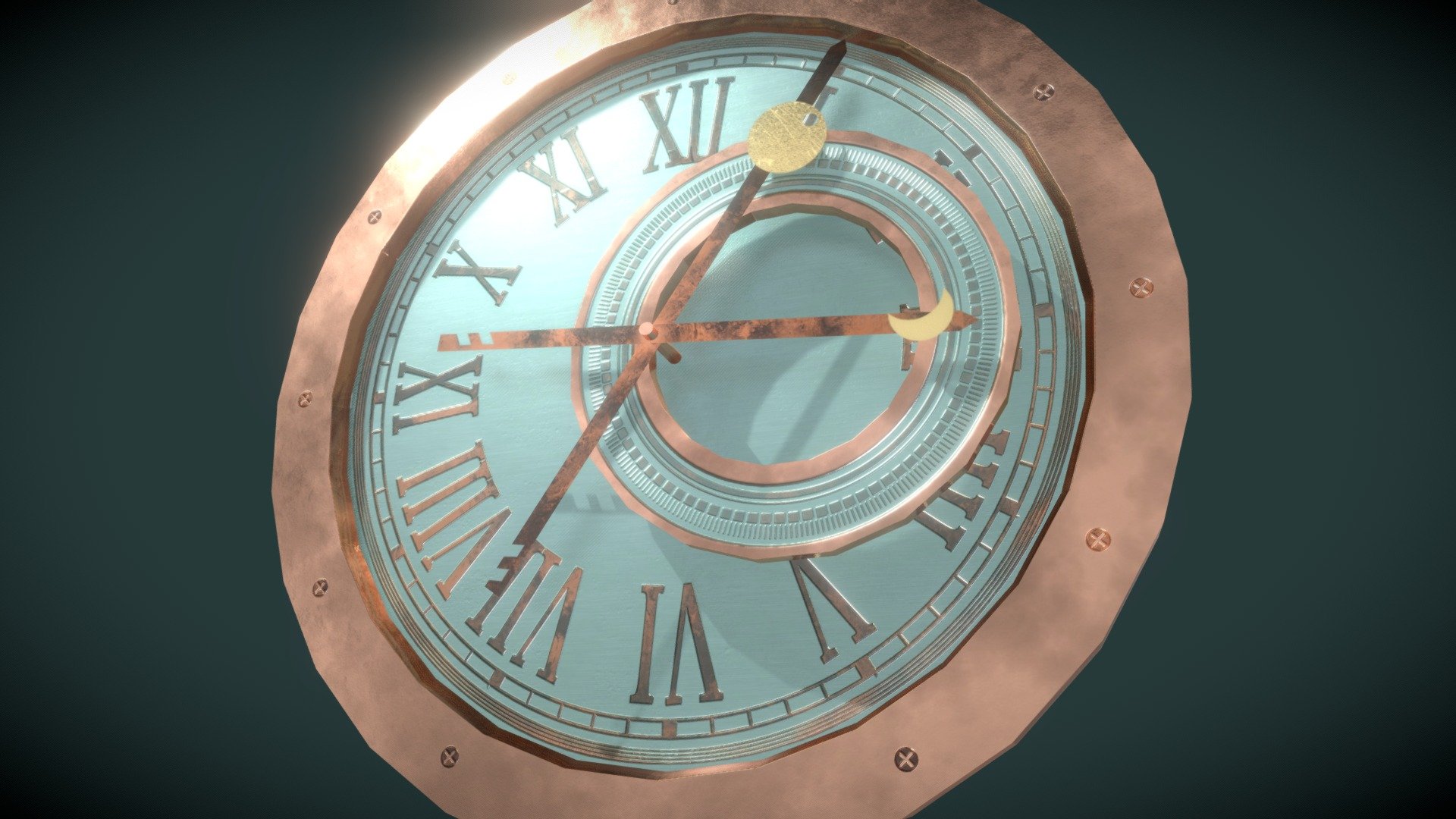 Custom Astronomical Clock - Download Free 3D model by Calvin Dong ...