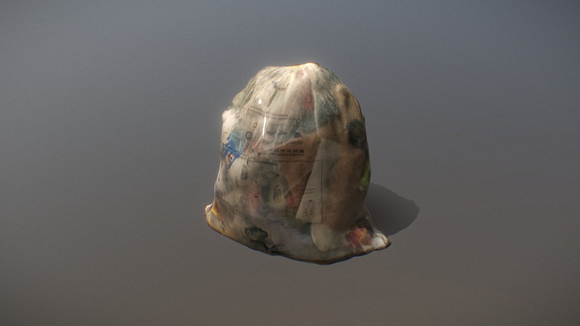 trash bag - Download Free 3D model by Erythro [181b8f8] - Sketchfab