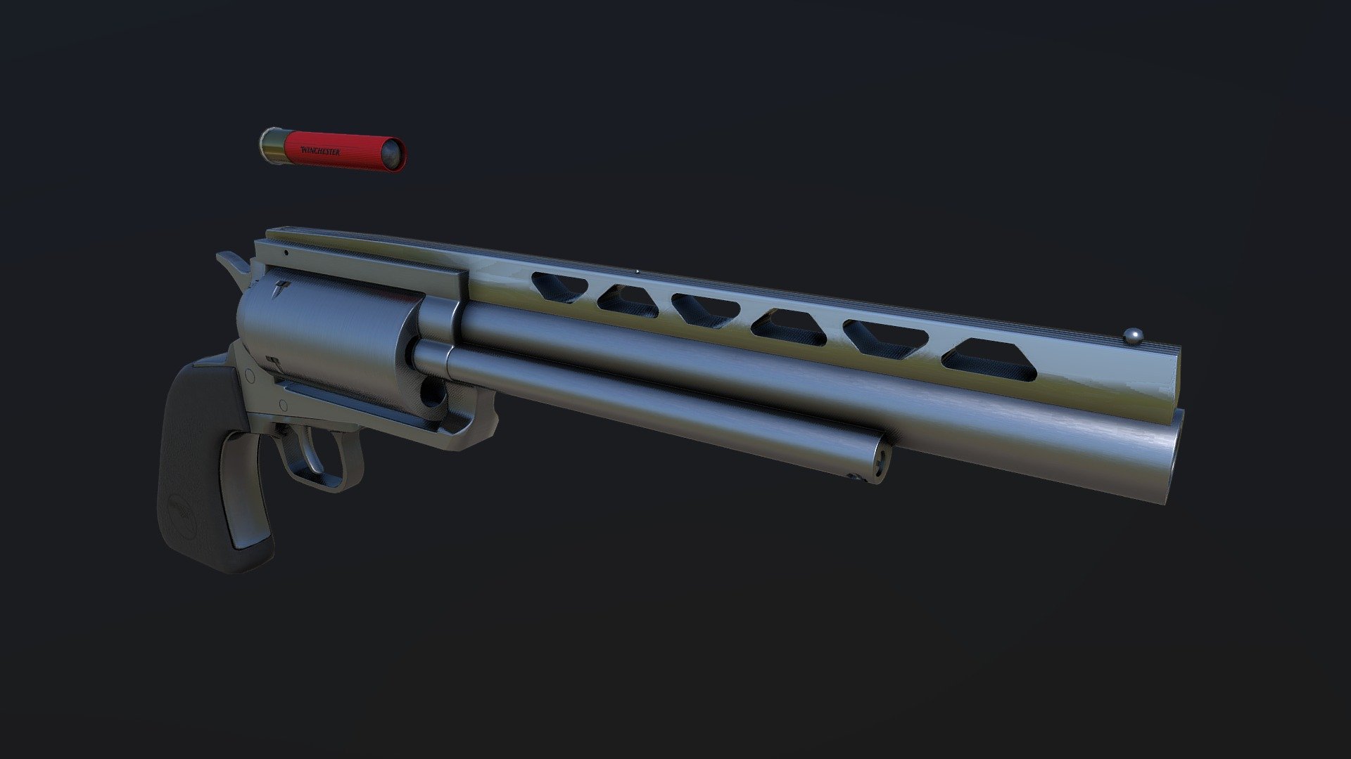 Magnum Research BFR .410 5" - Download Free 3D model by White-Horse ...