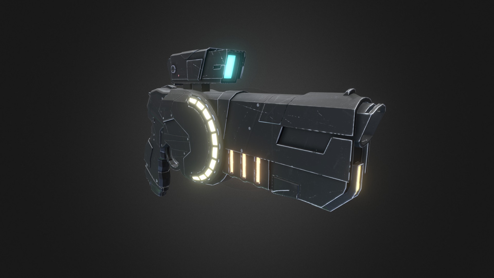 Gun - 3D model by Designsters [181cefd] - Sketchfab