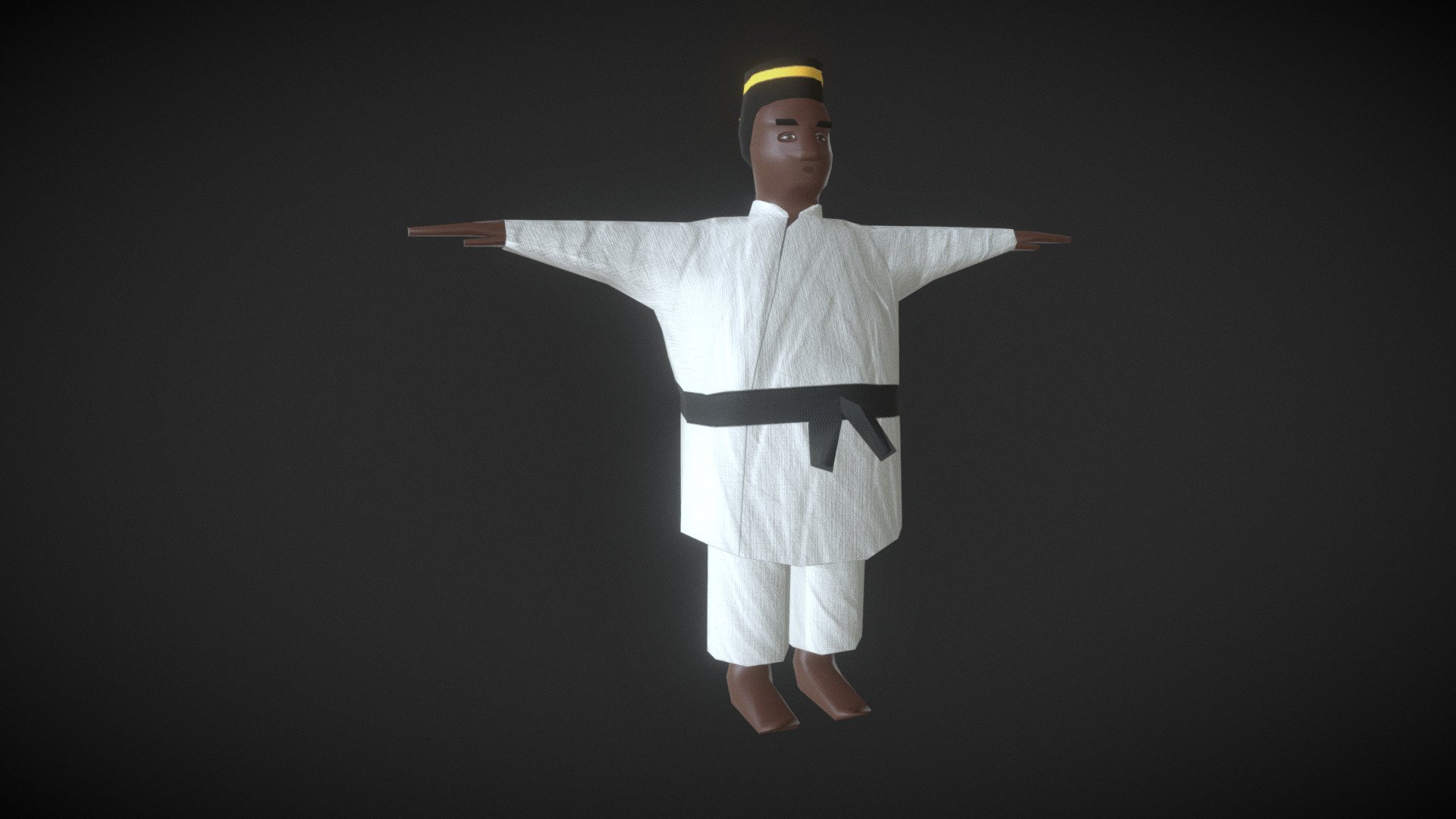 A Karate Master from Miyagi-do - 3D model by LovroF [181d2c5] - Sketchfab