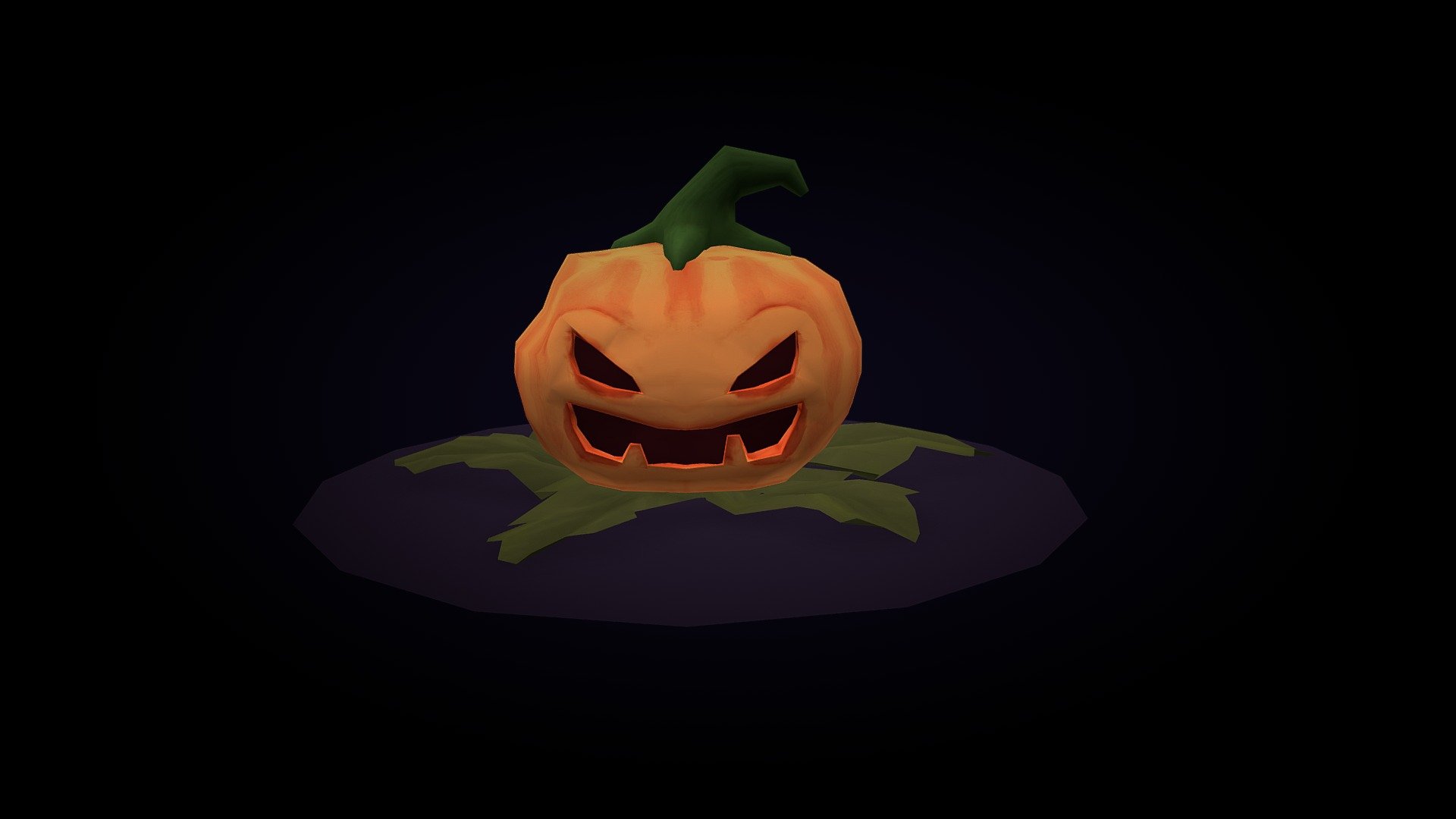 Halloween Pumpkin - 3D model by Vlqz [181f95d] - Sketchfab