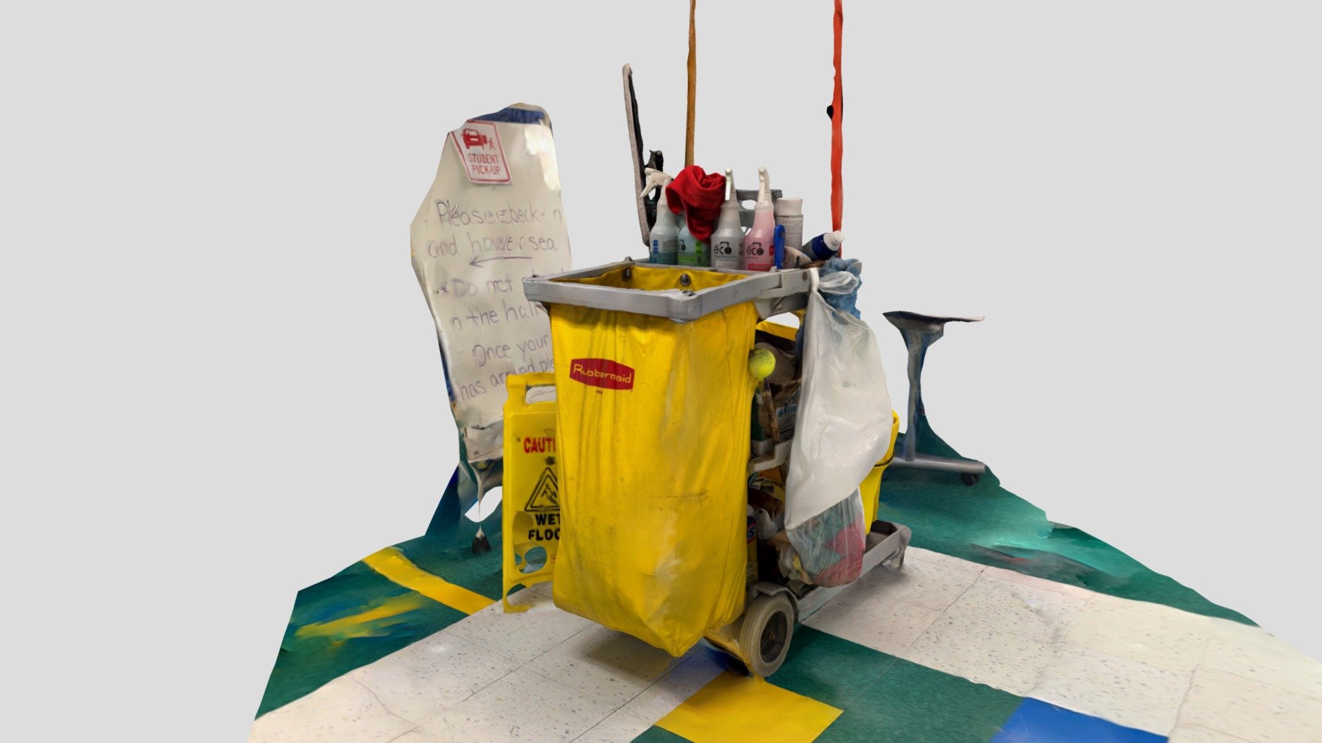 The Cleaning Job - Download Free 3D model by icezee [181fb9b] - Sketchfab