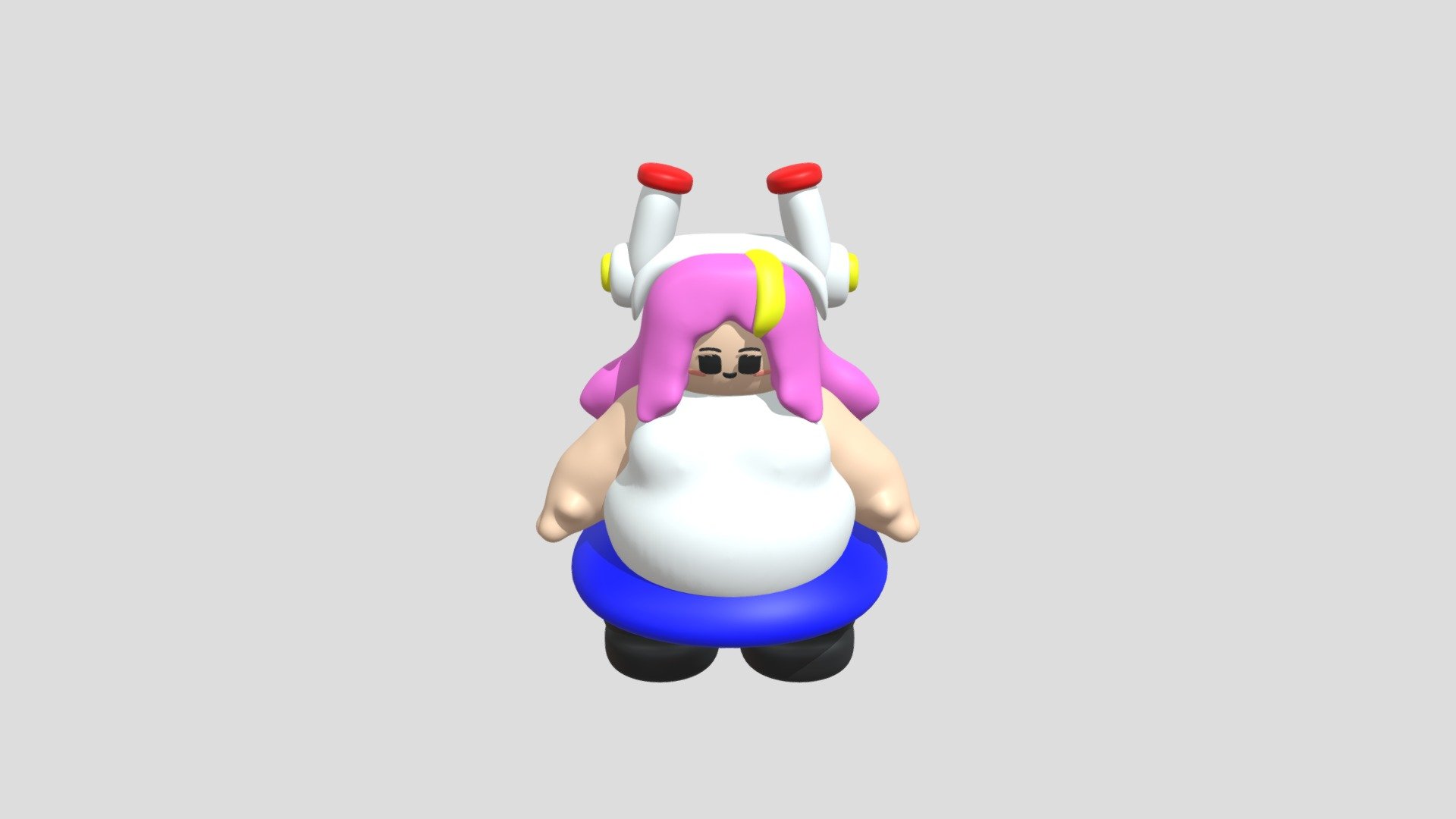 Susie (Kirby) (My 3D Model Fan Art) - Download Free 3D model by MlgxArt ...
