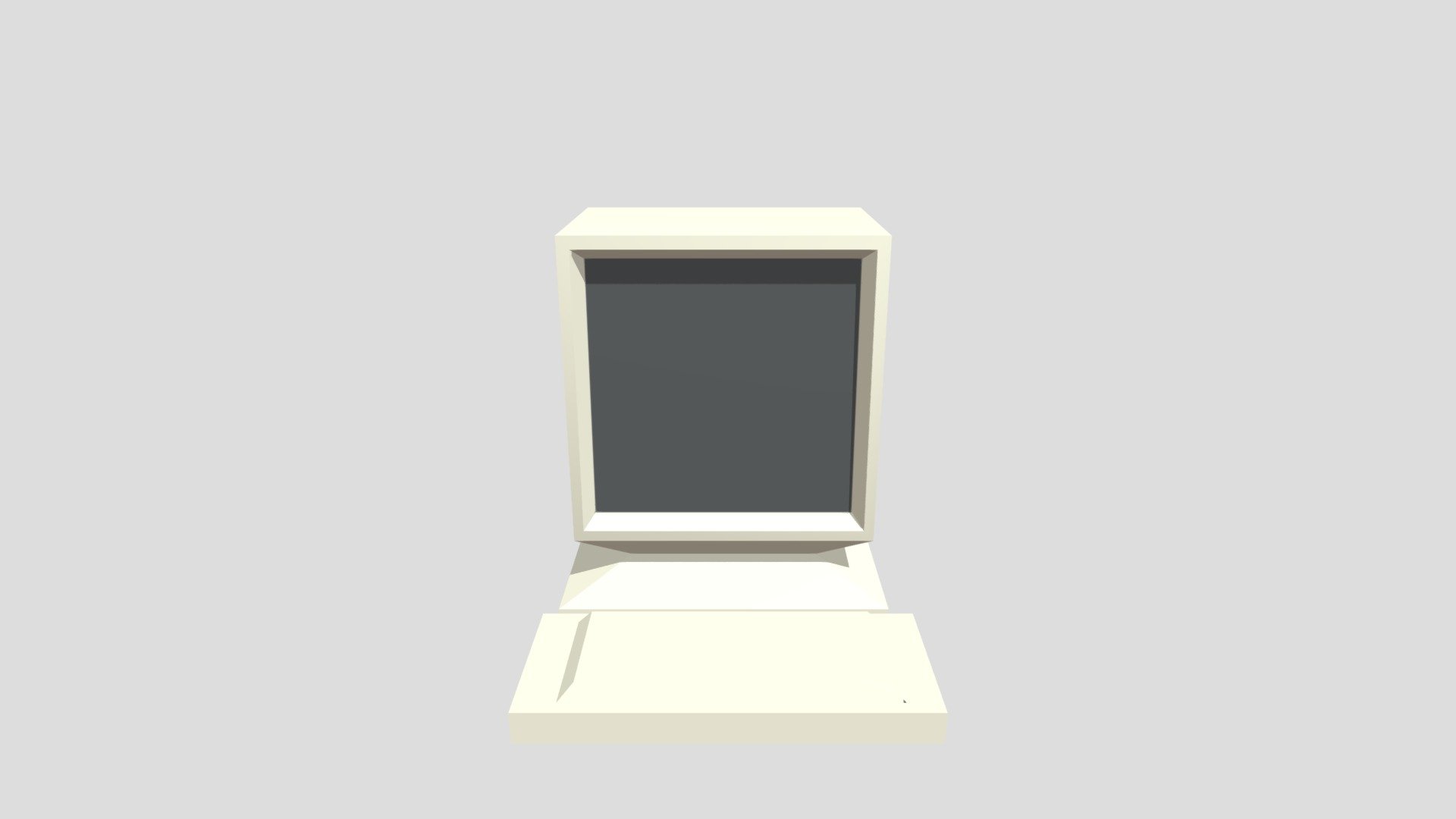 Old monitor - Download Free 3D model by DiceMeister [1820bb9] - Sketchfab