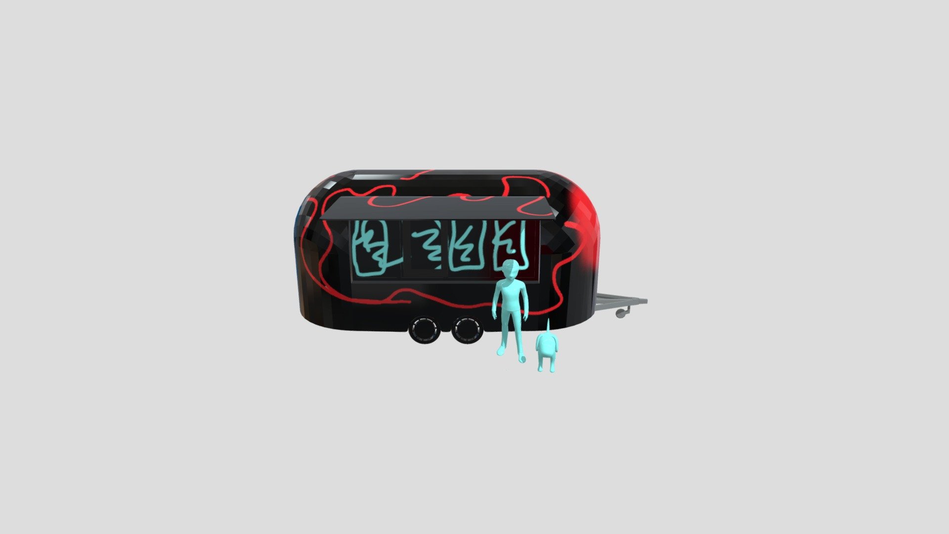 Street Truck (1) - 3D model by n65400060 [1821e06] - Sketchfab