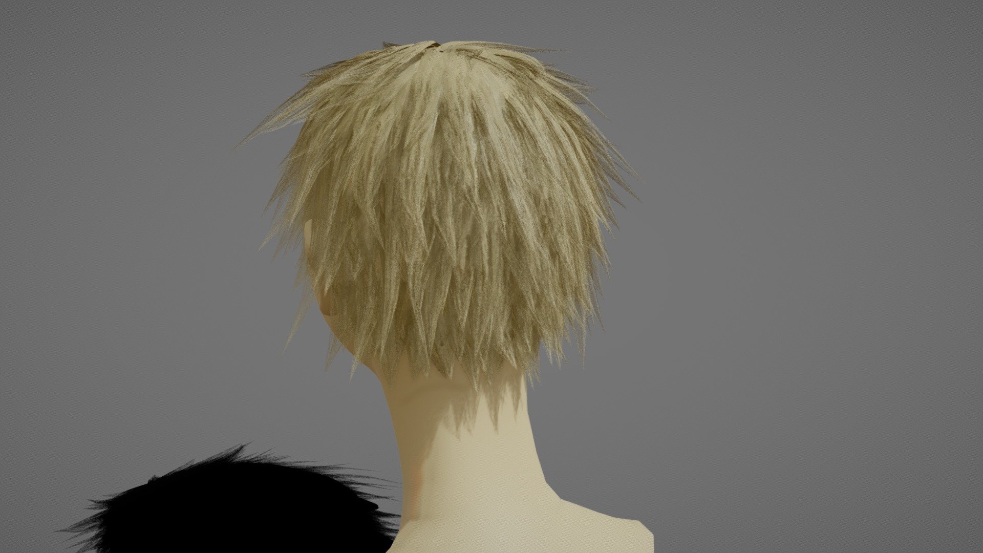 hair wip - 3D model by Virtua Con (@virtuaCon) [182244e] - Sketchfab