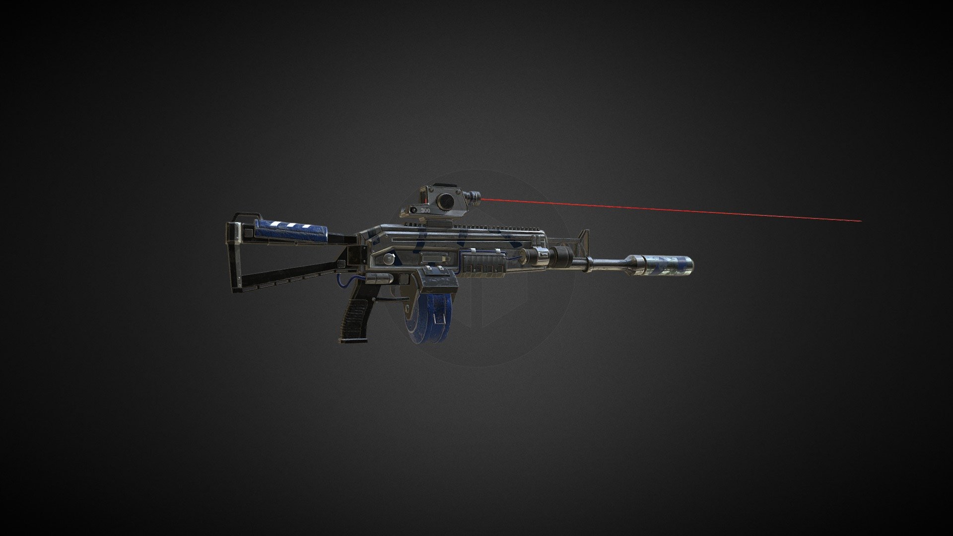 Fortnite FanArt - LMG Model - 3D model by SimonJEdwards3D [1823825 ...