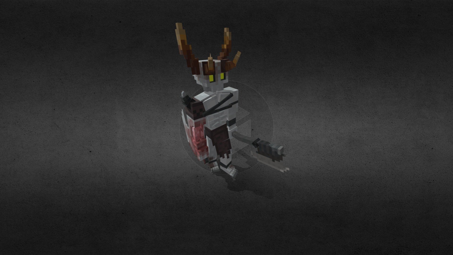 Chaos Galland - 3D model by Nightfoxy3D (@Nightfoxymc) [1823bc5 ...