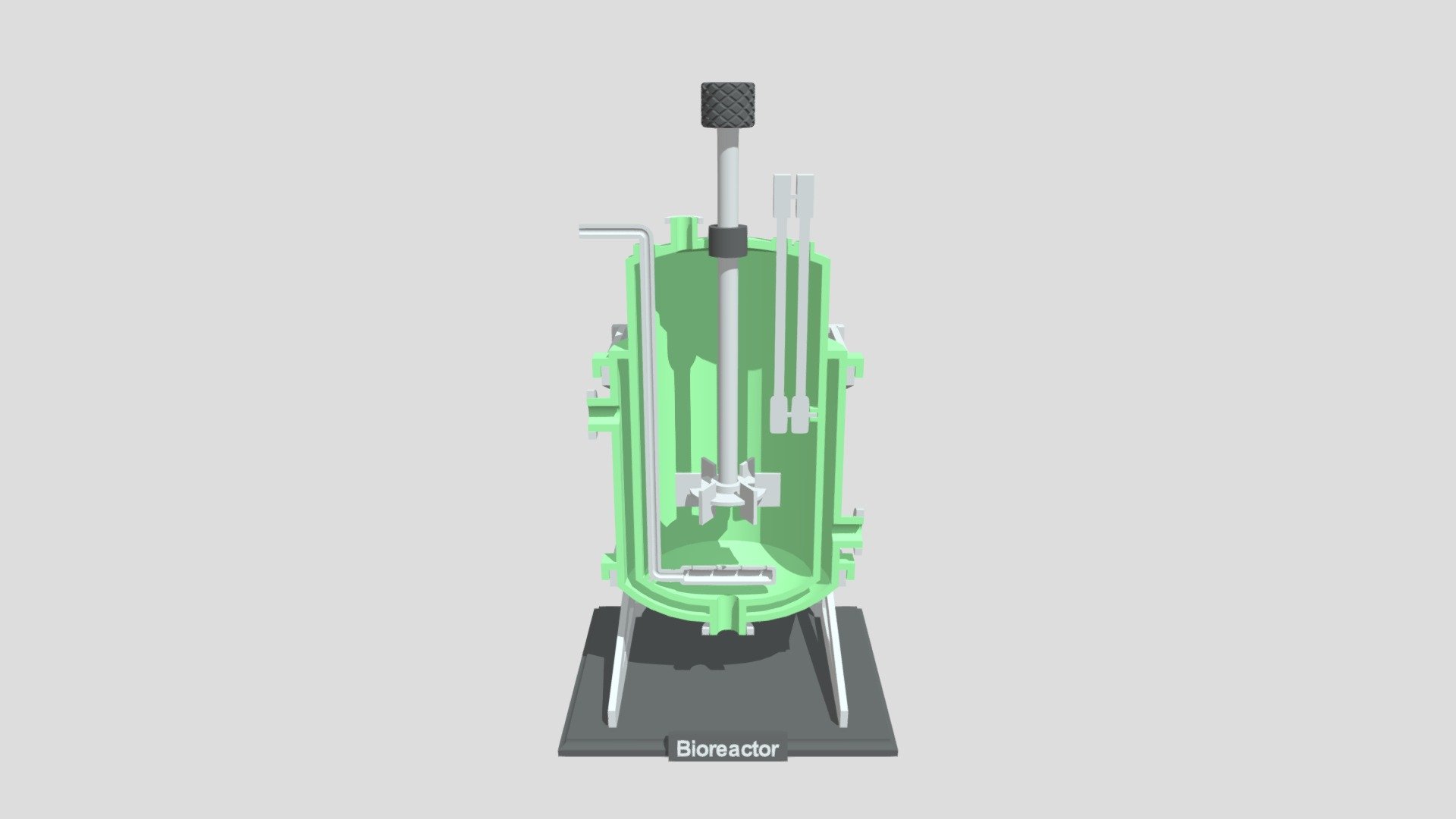 3D Printed Bioreactor - 3D model by Zach Peever (@zpeever) [1824f75 ...