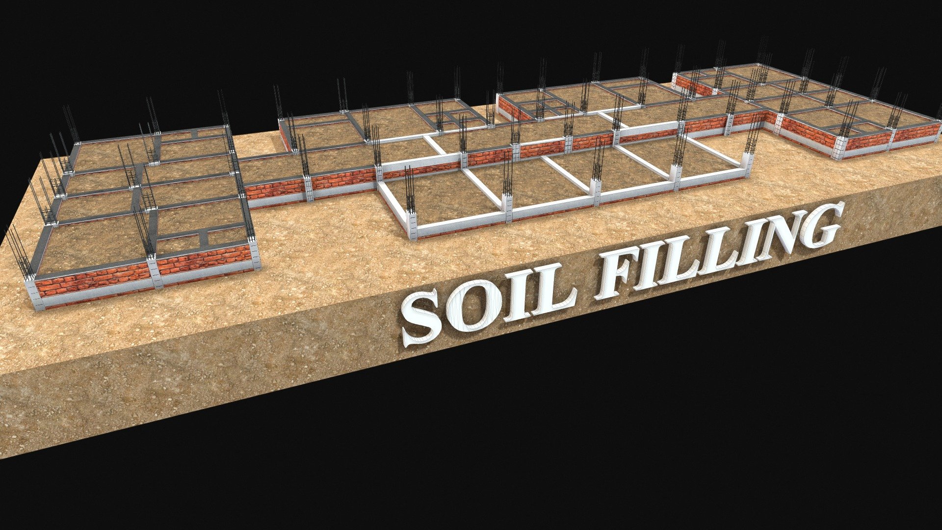 08 soil filling_obj - 3D model by Puspendra Pratp Singh (@puspendrapscg ...
