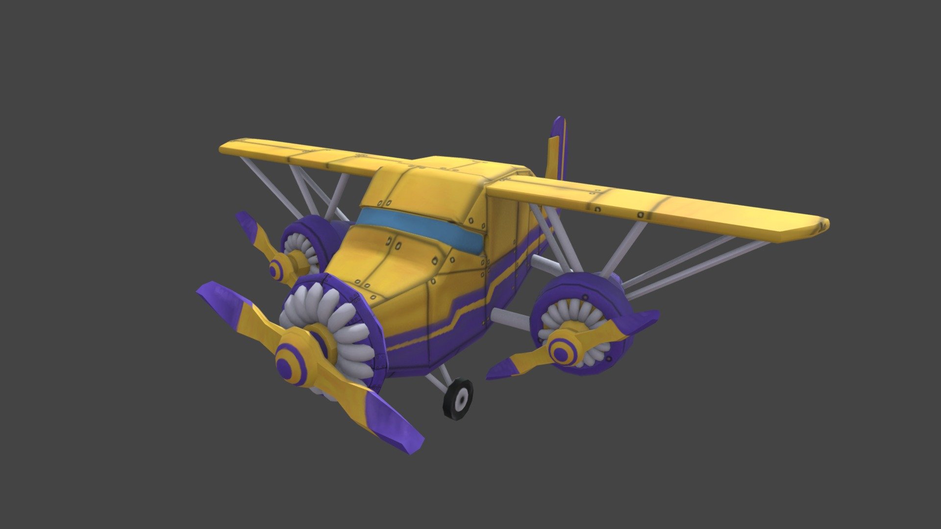 DAE - GameArt - Flying Circus - 3D model by Vahit_S [1825aab] - Sketchfab