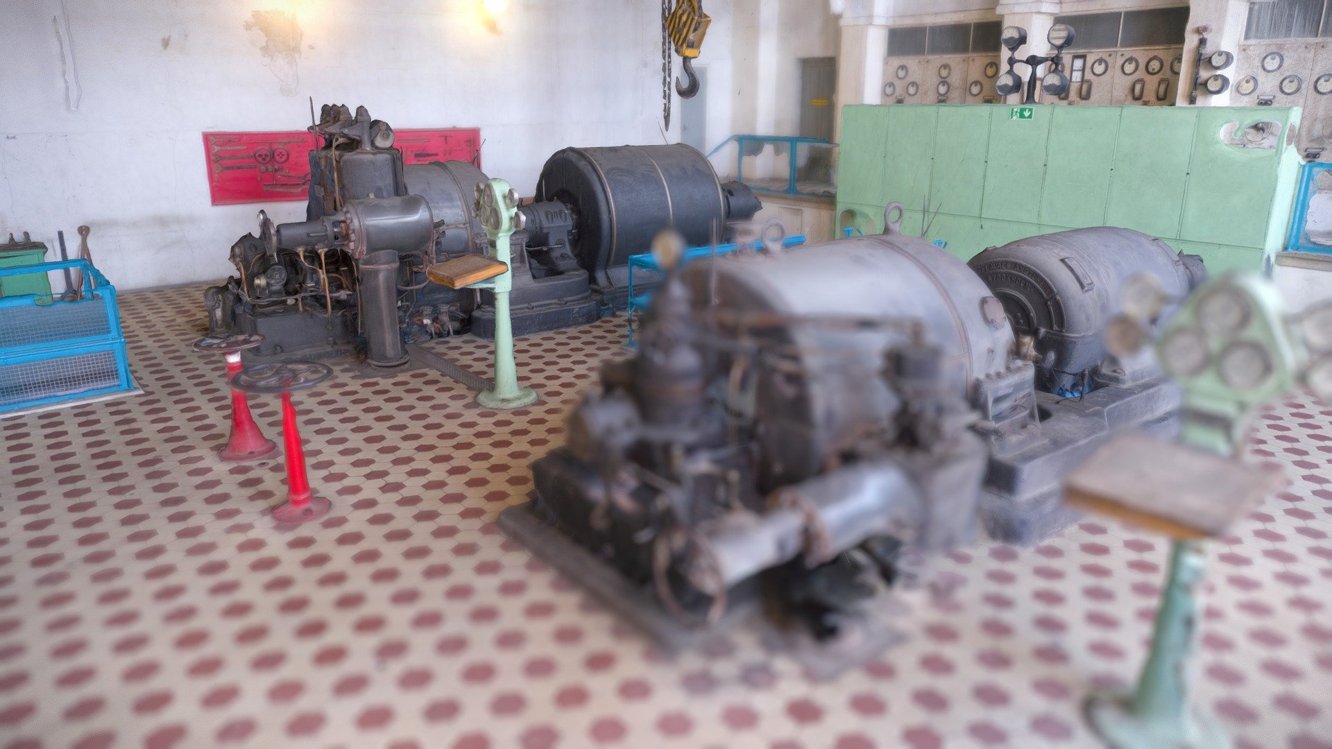 Generator Hall Interior - Photogrammetry Scan - 3D model by Fantom ...