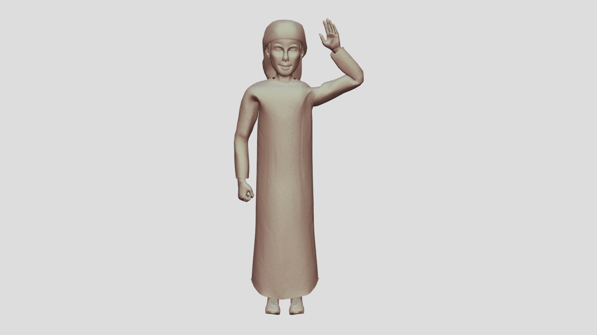 saad_hi_pose - 3D model by lygour [1828db3] - Sketchfab