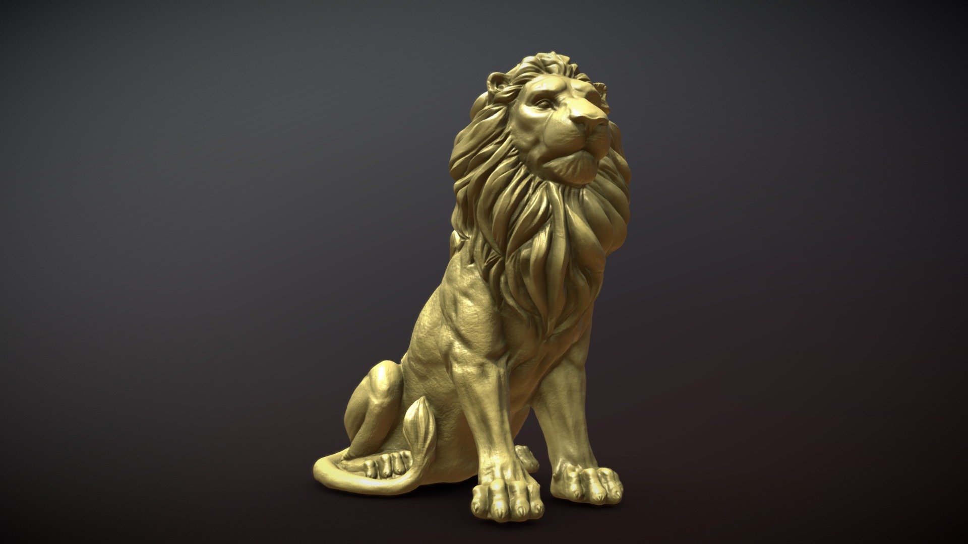 Lion - 3D model by 1225659838@qq.com (@Novaky) [18293d6] - Sketchfab