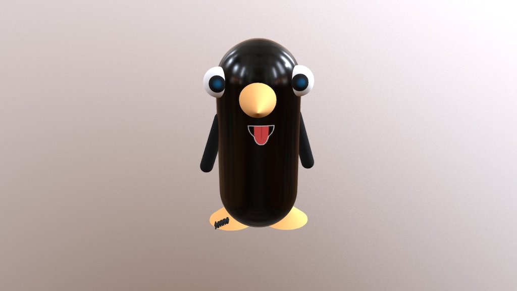 Pingviini - 3D model by jonnemiettunen [182970e] - Sketchfab