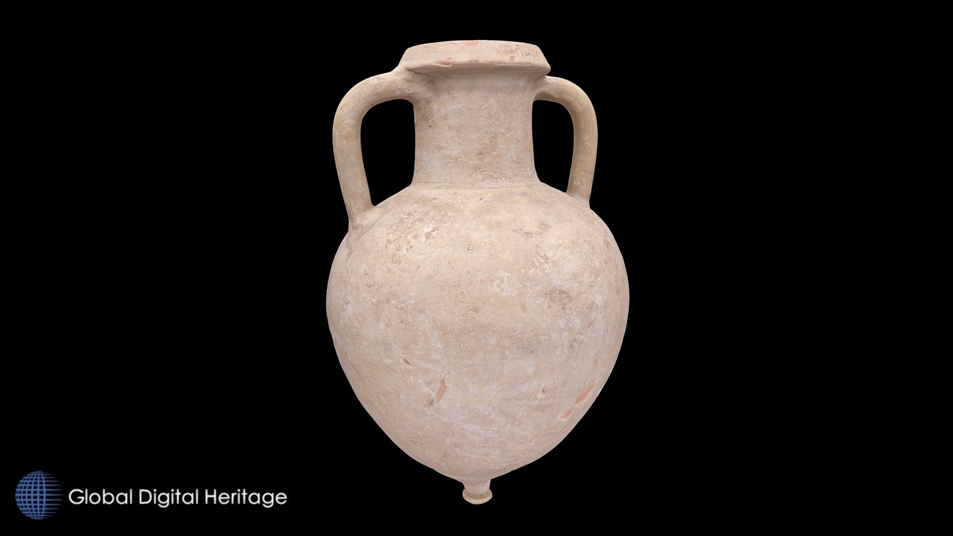 Achromatic amphora. Camarina, Sicily - Download Free 3D model by Global ...