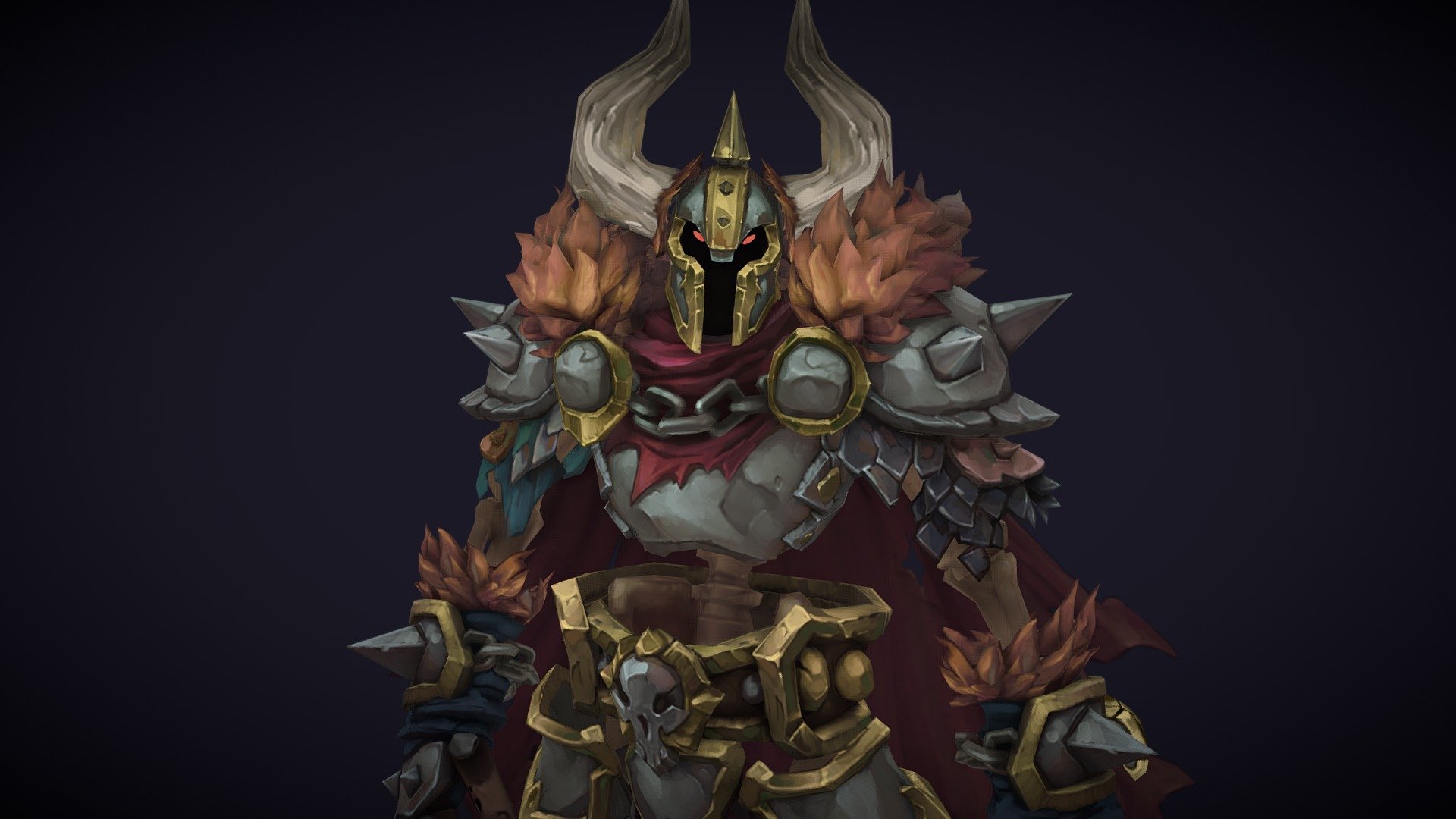 Skeleton Boss - 3D model by frame_first [1829acf] - Sketchfab