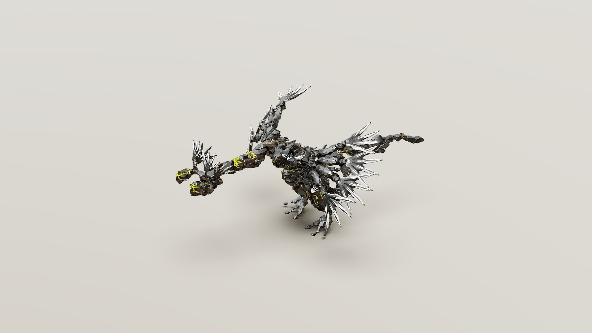 Procedural Hard Surface Modeling Test 24.007 - 3D model by asaito ...
