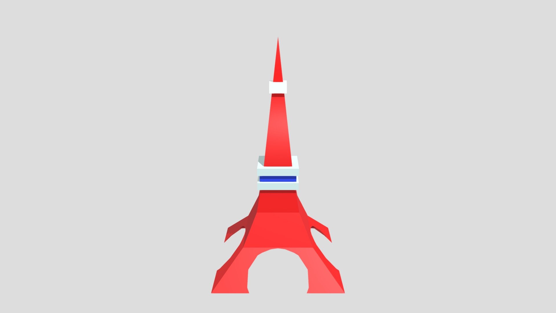 Simple TokyoTower - Download Free 3D model by ck2 (@ume222) [182f1f6 ...