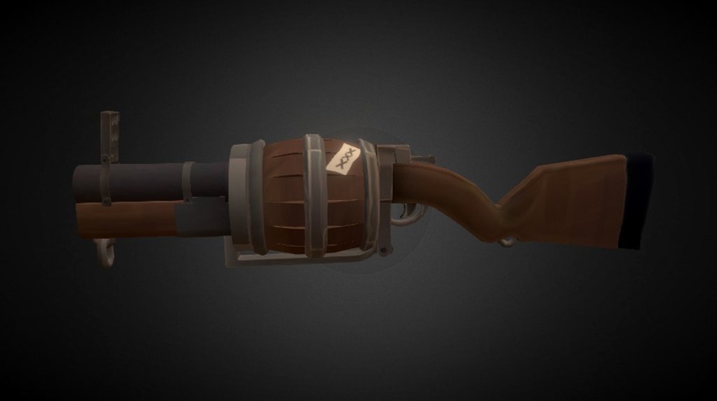 bullet barrel - 3D model by range [183131c] - Sketchfab