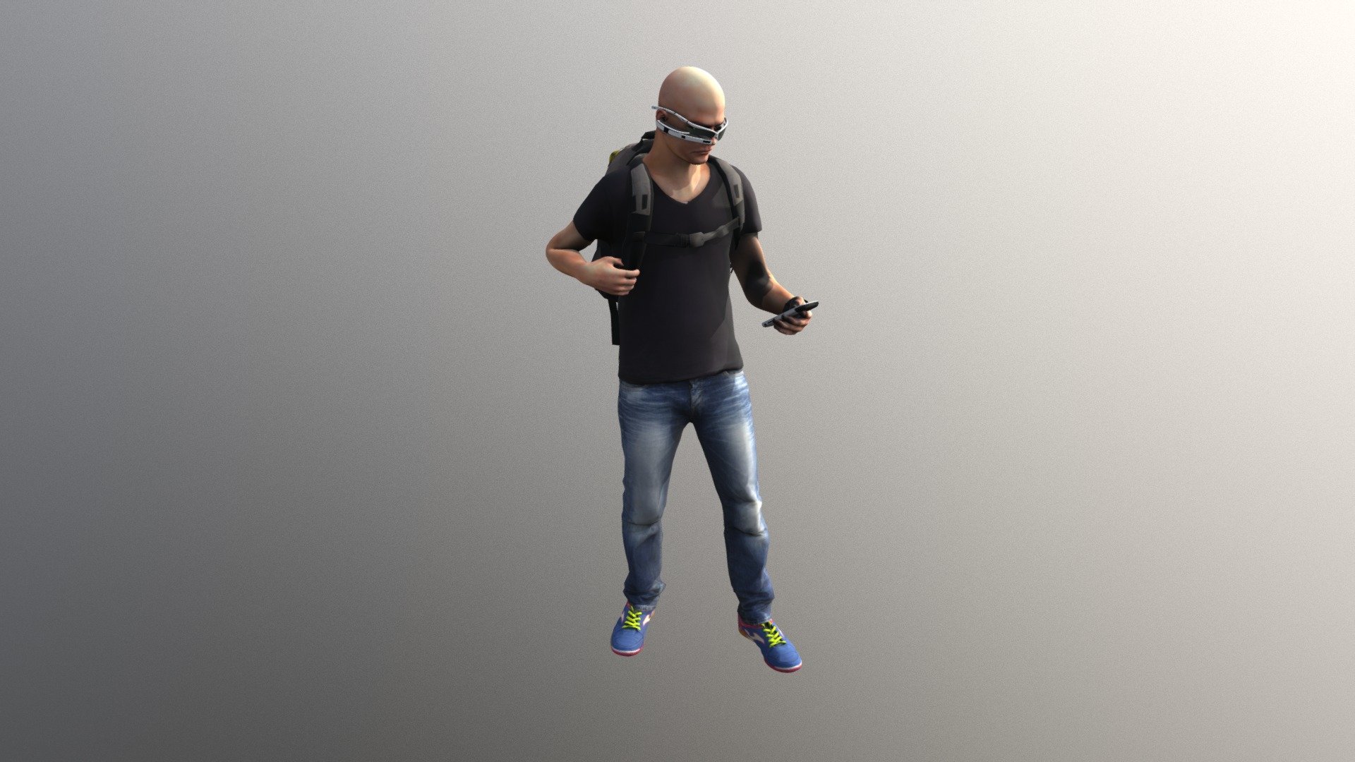 man - 3D model by Shigvi [183185a] - Sketchfab