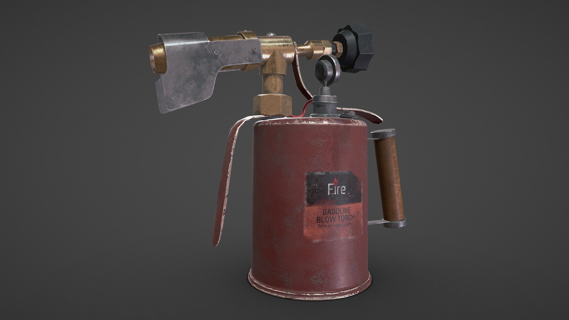 Blowtorch Low-poly - Buy Royalty Free 3D model by MaX3Dd [183221b ...