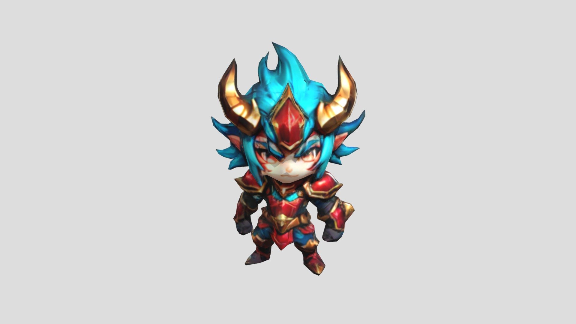 An image of a fantasy character in heroic stance - Download Free 3D ...