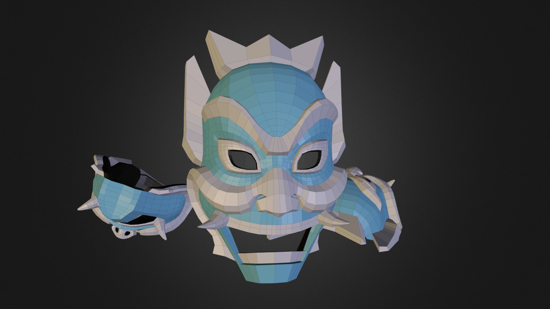 Blue Spirit - 3D model by laca.vukovich [1832878] - Sketchfab