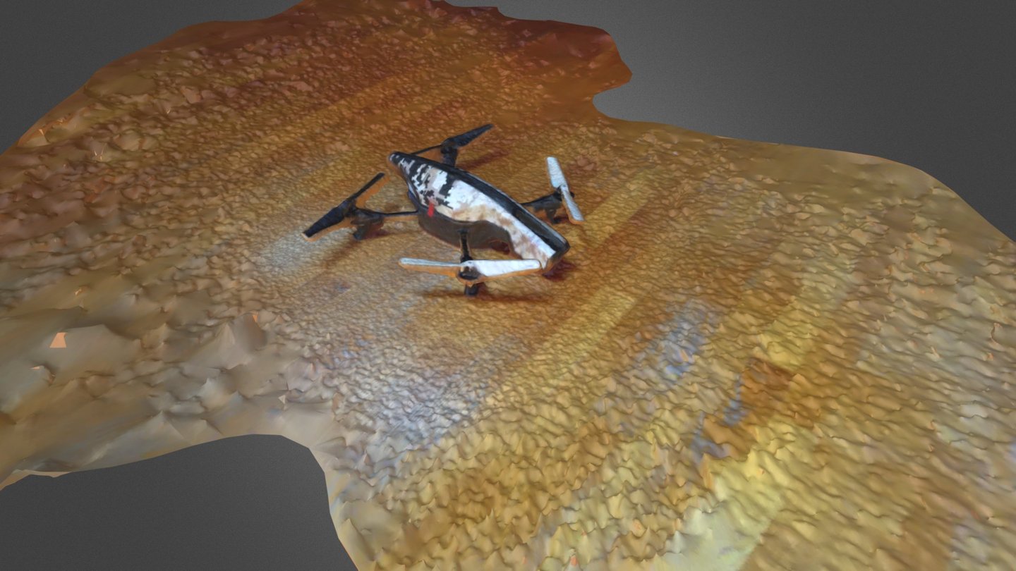 Parrot-AR-Drone2 [VisualSFM, OpenMVS] - Download Free 3D model by ...