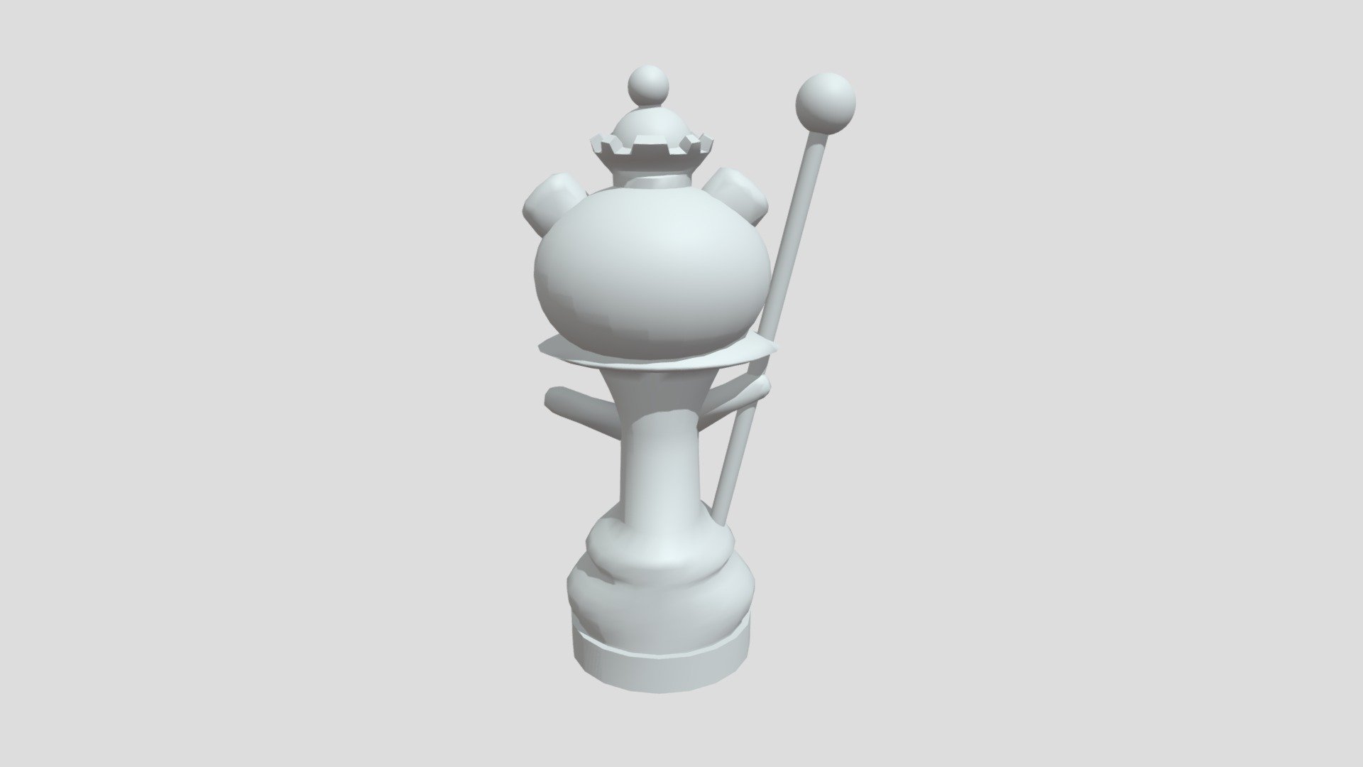 Chess Piece Rough Draft - 3D model by ceococo [183311d] - Sketchfab