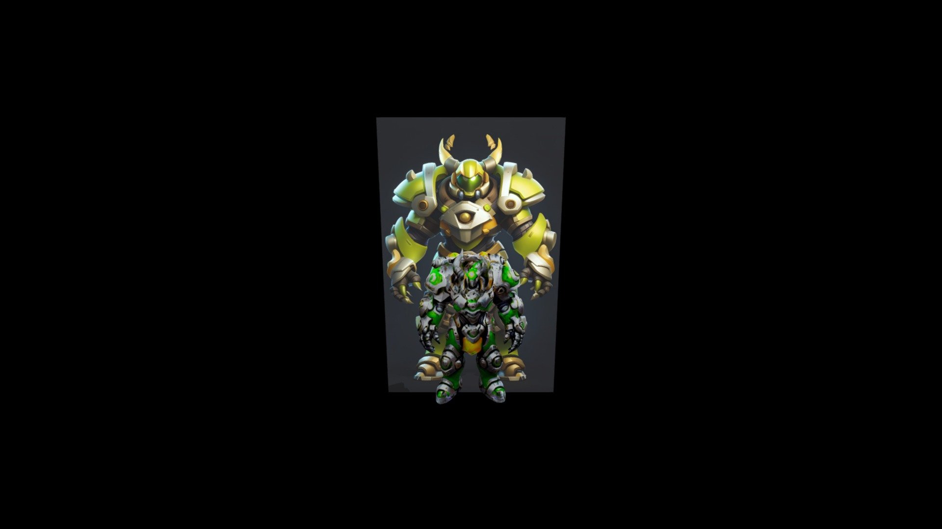 Title The Green Robot The image show - Download Free 3D model by klrxyz ...