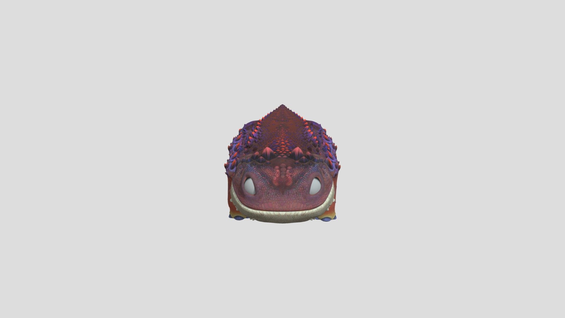omg a red klombo with no scales OMG - 3D model by lucariomodel999 ...