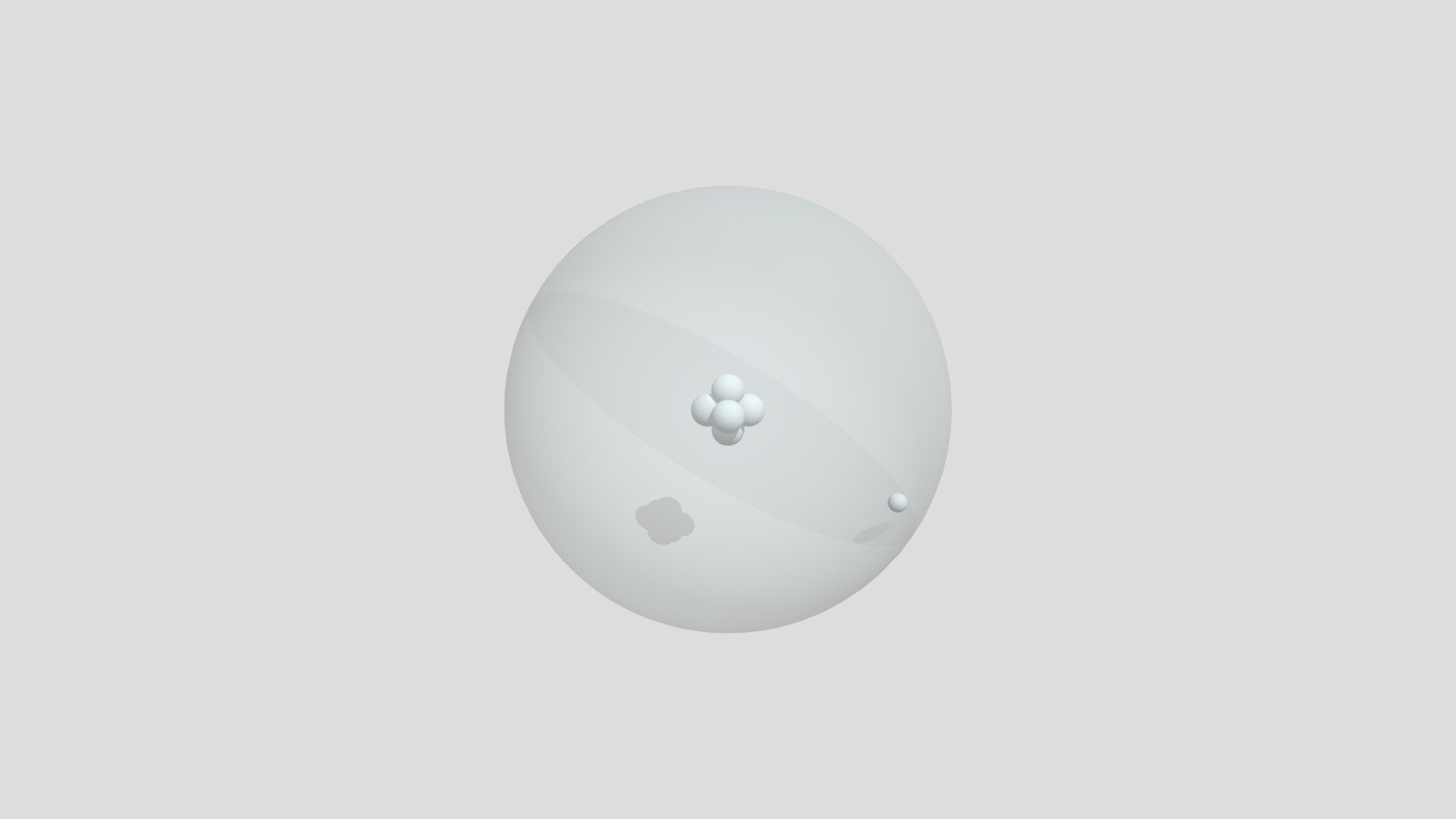Átomo De Rutherford - 3D model by Eduardo Carlos (@ecf.silva) [18342d2 ...