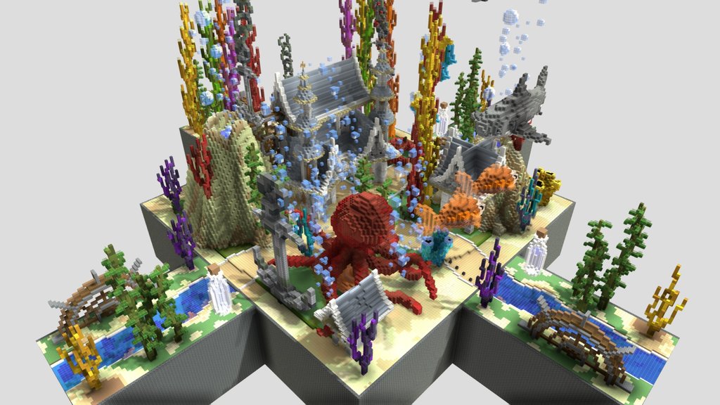 minecraft - A 3D model collection by 177kgg - Sketchfab