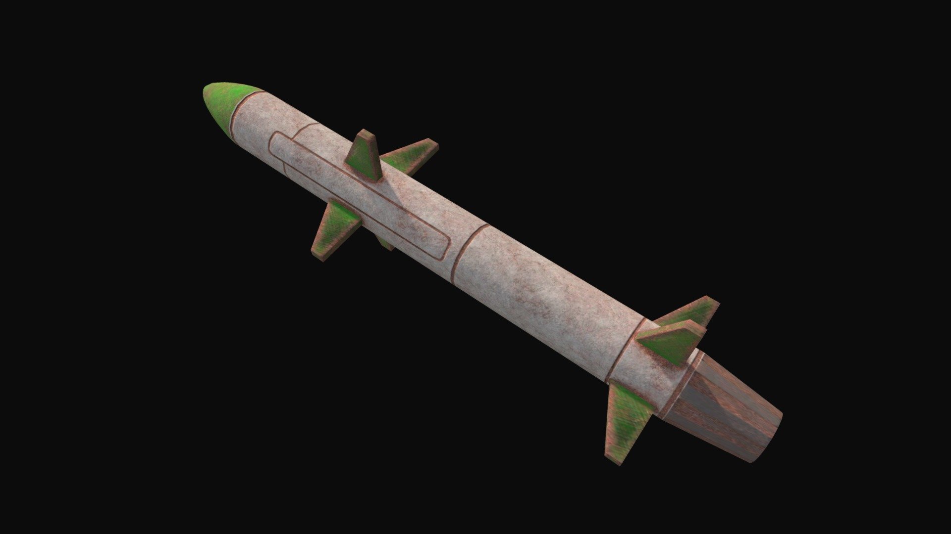 Green Missile - Buy Royalty Free 3D model by WSM Game Studio (@wsmatis ...