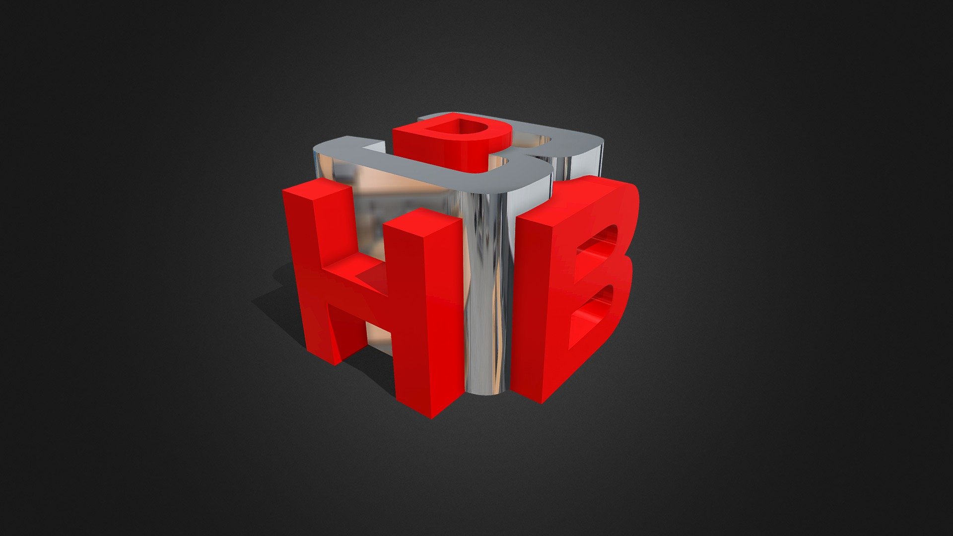 HB3D LOGO - 3D model by HB3D (@bereksi) [1836390] - Sketchfab