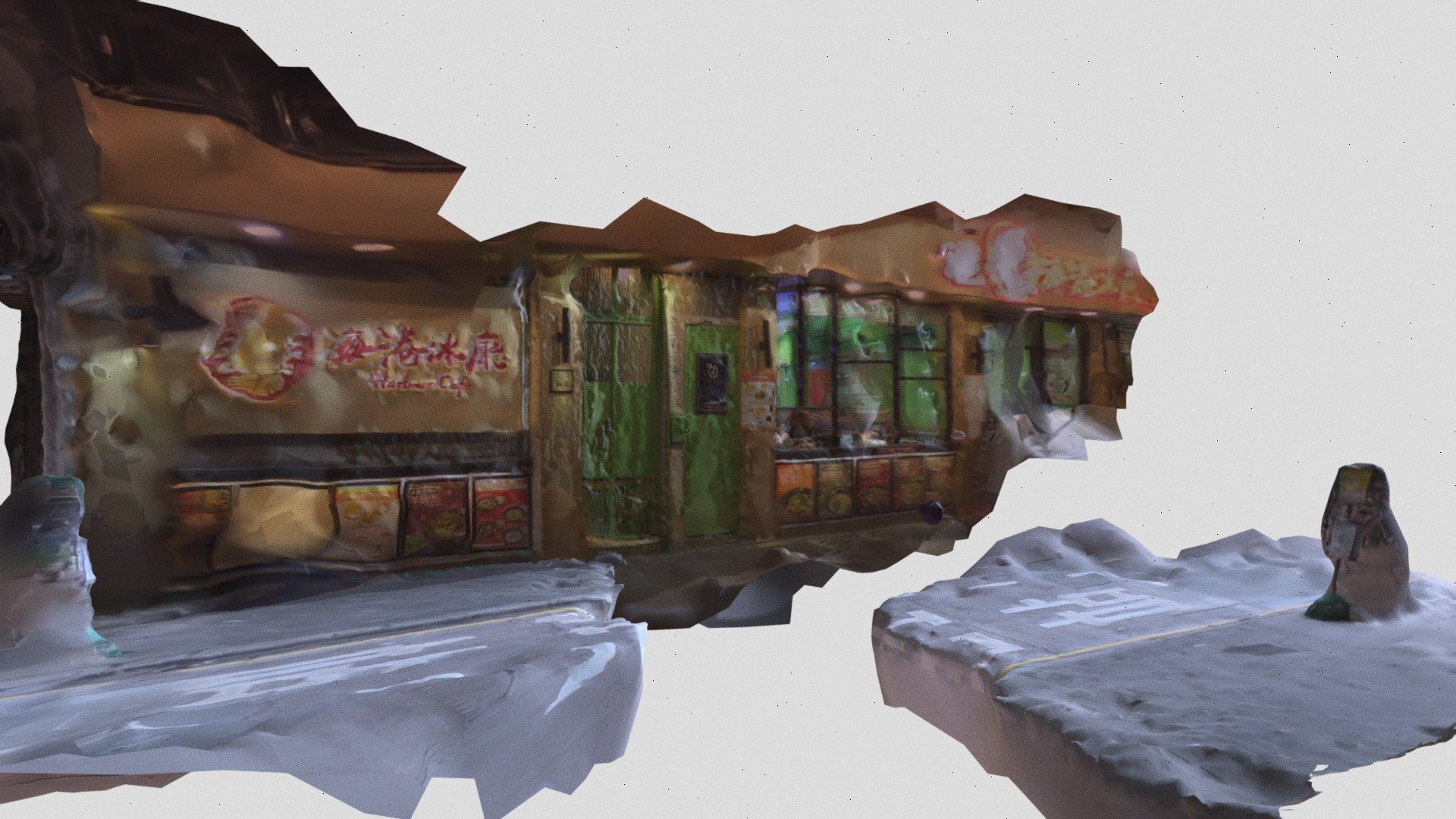 YEN CHOW STREET - 3D model by csenkicsongi [183733a] - Sketchfab