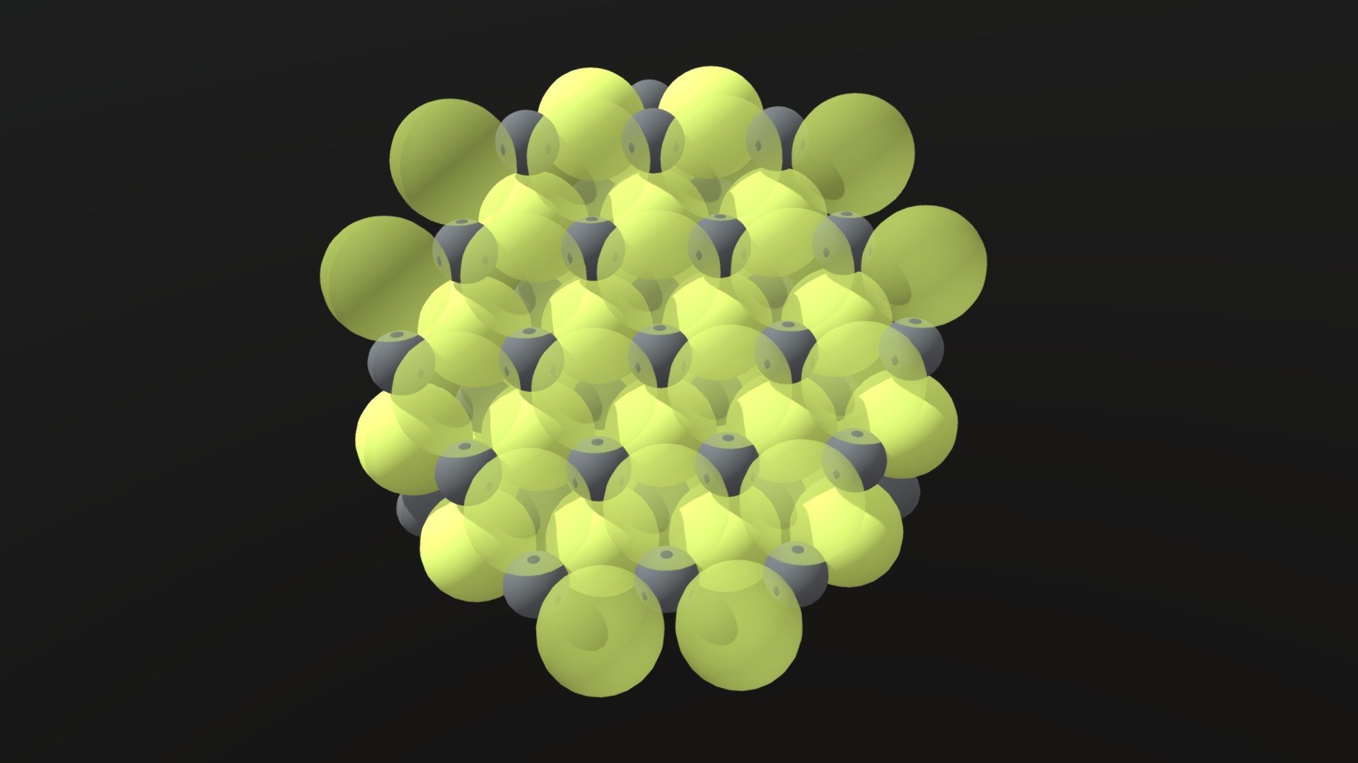 Sodium chloride (NaCl) Model D - Download Free 3D model by CLauter ...