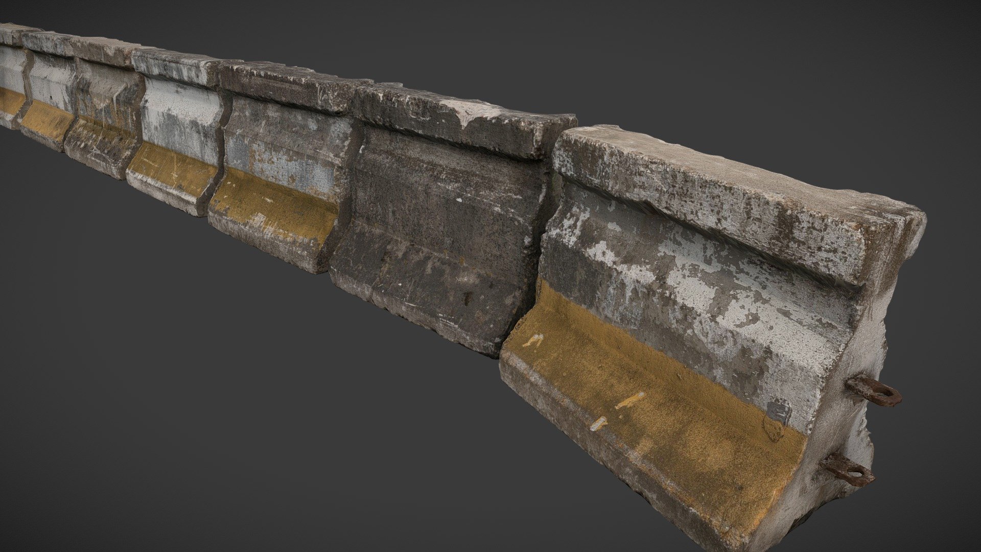 Barrier scan No. 3 - Buy Royalty Free 3D model by 3Dystopia (@Dystopia ...