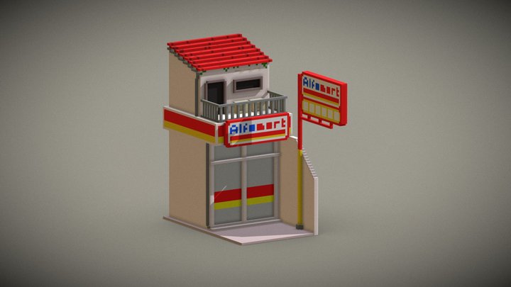Minimarket 3D models - Sketchfab