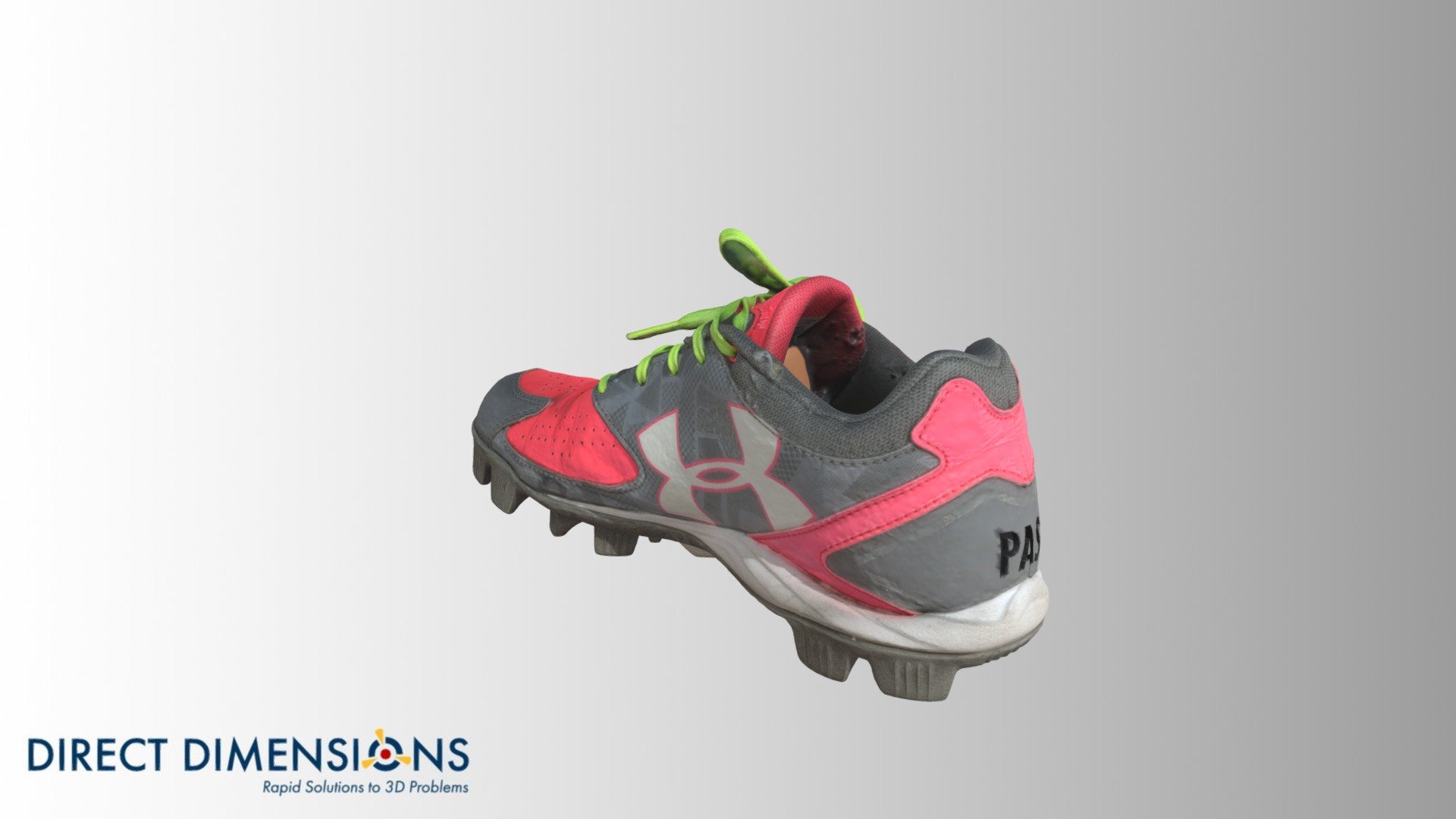 Under Armor Cleat Pass Scan - 3D model by Direct Dimensions (@dirdim) [1839bec] - Sketchfab