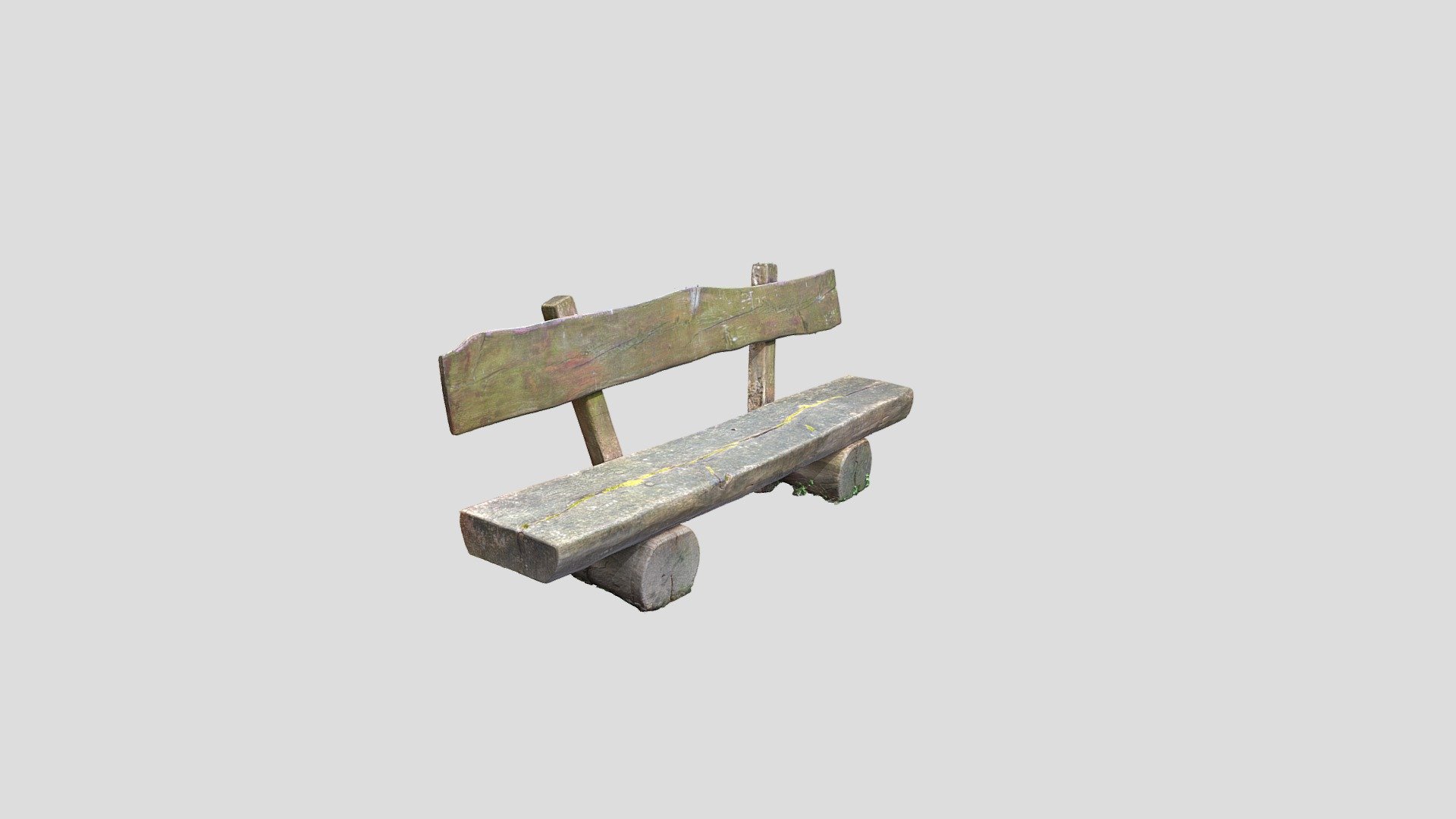 "Take a Rest" wooden Bench - 3D model by Bau-3d [183aeec] - Sketchfab